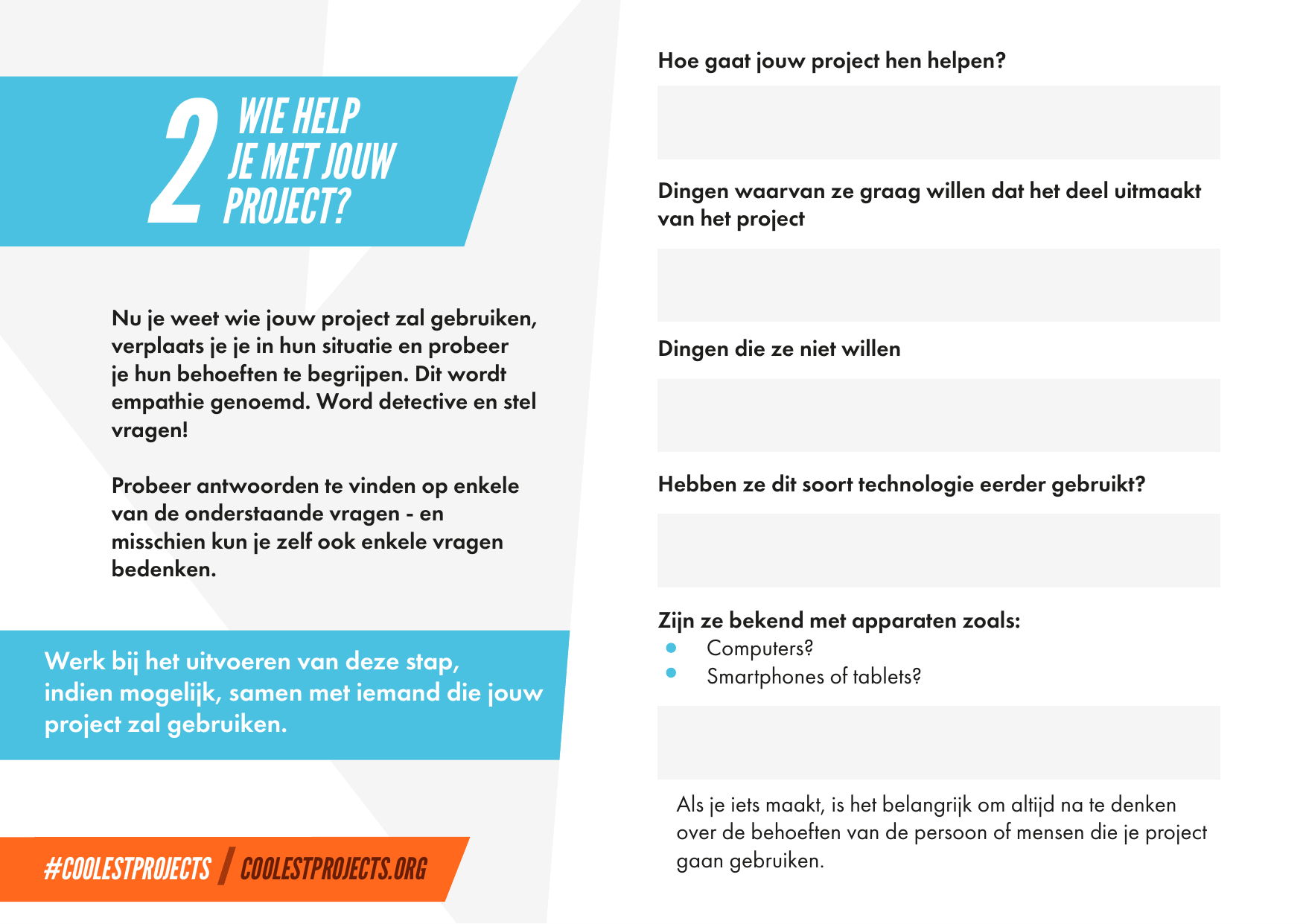 Hoe maak je een project?